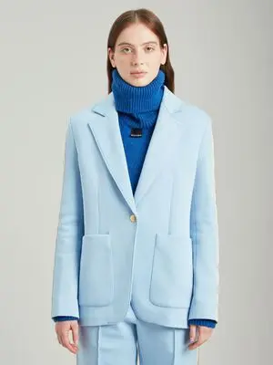 Palm Angels Striped Tailored Blazer