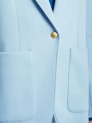 Palm Angels Striped Tailored Blazer