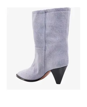Isabel Marant Étoile 90mm Pointed Suede Ankle Boots