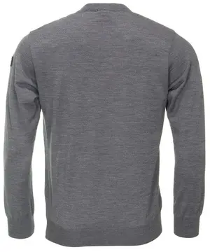 PAUL  SHARK Paul & Shark Logo Patch Crew Neck Jumper