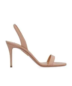 AQUAZZURA Slingback Open-toe Sandals - Nude