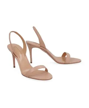 AQUAZZURA Slingback Open-toe Sandals - Nude