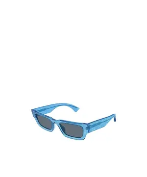 Gucci Rectangular Frame Sunglasses - Blue
