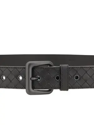 Bottega Veneta Intrecciato Buckle Belt