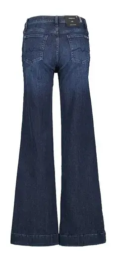 7 For All Mankind Wide-leg Jeans - Blue