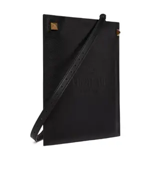 Valentino Garavani Logo-embossed Messenger Bag