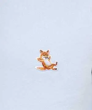 Maison Kitsuné Fox Patch Crewneck Sweatshirt