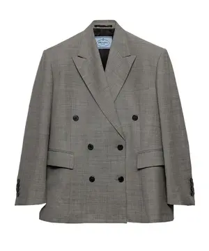 Prada Double Breasted Blazers For Women