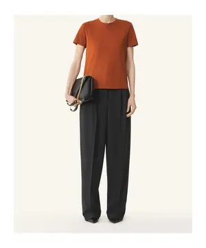 LANVIN Tie-detail Crewneck Top