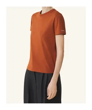 LANVIN Tie-detail Crewneck Top