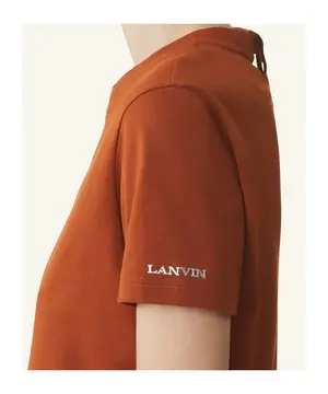 LANVIN Tie-detail Crewneck Top