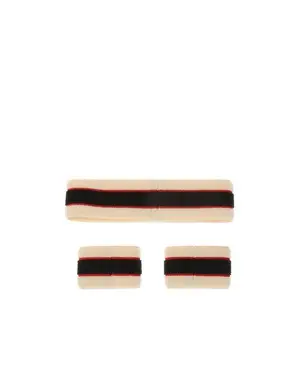 Gucci Logo Striped Hair Bands And Wristbands