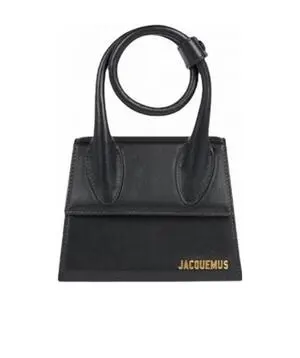 Jacquemus Logo Handbag - Black