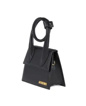 Jacquemus Logo Handbag - Black