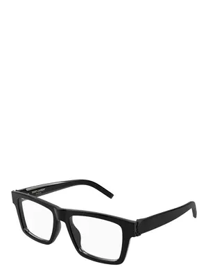 Saint Laurent Full Frame Eyeglasses - Black