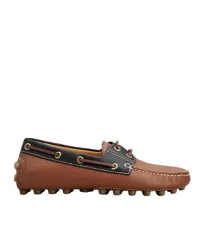 TOD'S Gommino Lace-up Boat Shoes