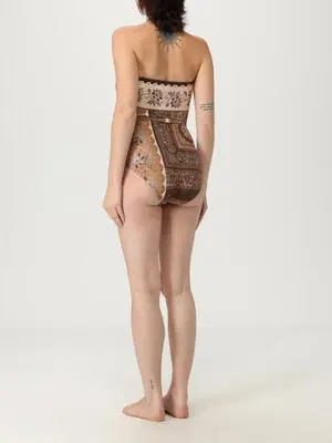 Zimmermann Lucky Bandeau One Piece Swimsuit