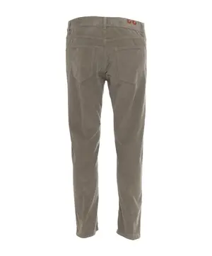 DONDUP Dian Tapered-leg Corduroy Trousers - Gray