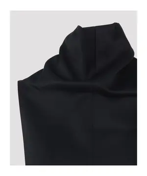 Khaite Daria Sleeveless Mini Dress - Black