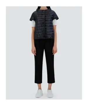 Herno Greta Short-sleeved Puffer Jacket - Black
