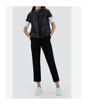 Herno Greta Short-sleeved Puffer Jacket - Black