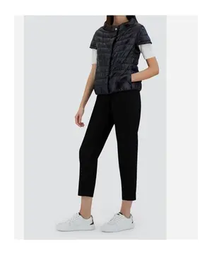 Herno Greta Short-sleeved Puffer Jacket - Black