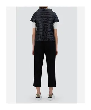 Herno Greta Short-sleeved Puffer Jacket - Black
