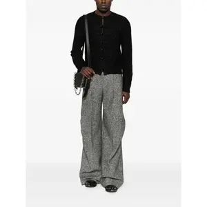 Alexander McQueen Embellished Crewneck Cardigan