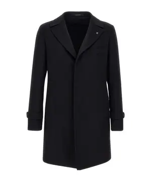 Tagliatore Cuffed Coats For Men