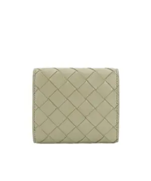 Bottega Veneta Intrecciato Tri-fold Wallet
