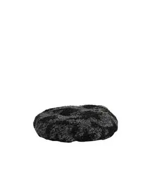 MAISON MICHEL Tweed Beret - Black