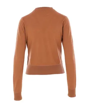 Chloé Logo Embroidered Crew Neck Top