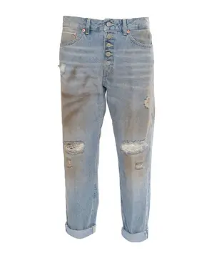 Dondup Distressed Bottoms For Women