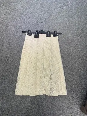 Max Mara Lace Pattern Skirt