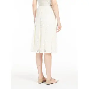 Max Mara Lace Pattern Skirt