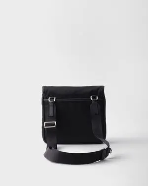 Prada Re-nylon And Saffiano Leather Shoulder Bag