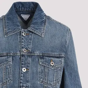 Bottega Veneta Long-sleeved Denim Jacket