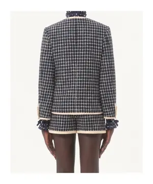 Valentino Garavani V-neck Button-up Jacket