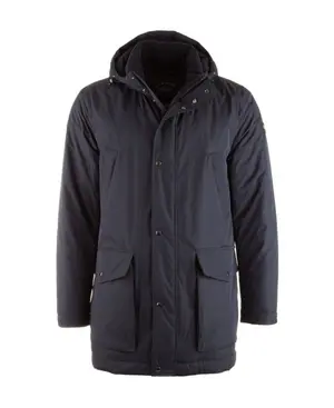 PAUL  SHARK Paul & Shark Cotton Parka With Stand Collar