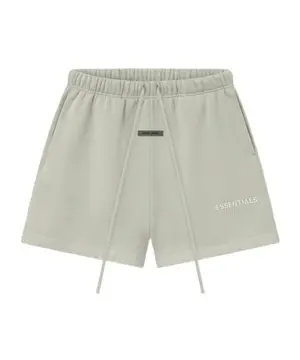 Fear Of God Logo Embroidered Elasticated Waist Shorts - Gray