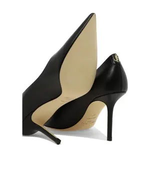 JIMMY CHOO Love 85 Pointed Toe Stiletto Pumps - Black