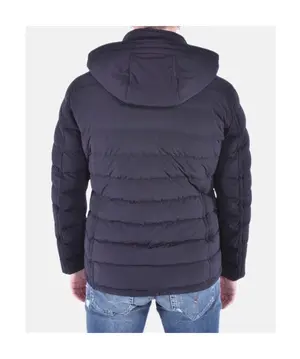 MOORER Long-sleeved Quilted Jacket With Hood