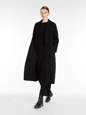 Max Mara Nina Belted Virgin Wool Coat