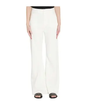 Celine Flare Jeans In Cotton Denim