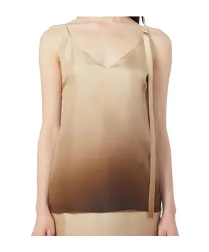Sportmax Tie & Dye V-neck Top - No