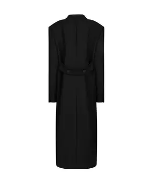 Dolce & Gabbana Long Double-breasted Tuxedo Coat