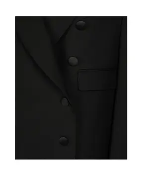 Dolce & Gabbana Long Double-breasted Tuxedo Coat