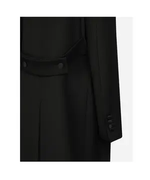 Dolce & Gabbana Long Double-breasted Tuxedo Coat