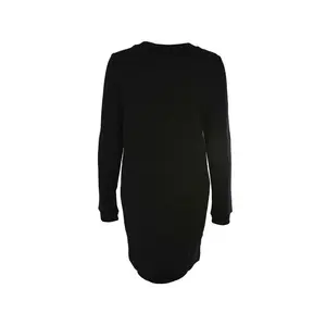 Moschino Printed Long Sleeve Round Neck Dress
