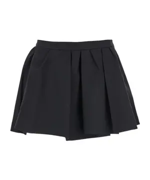 SHUSHU/TONG Pleated Mini Skirt - Black